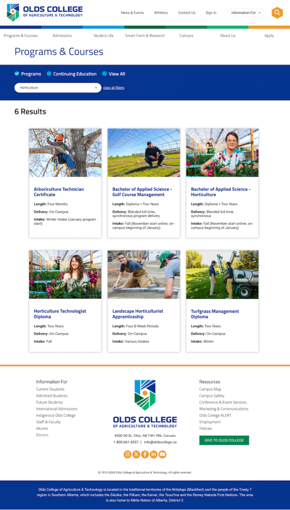 Academic Program Finders Best Practices and Examples | Aha! :: Elliance ...